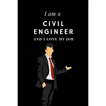 博客來-I am a Civil engineer and I love my job Notebook For Civil ...