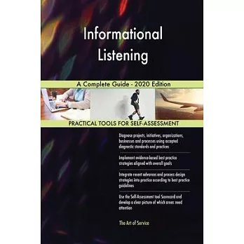 博客來-Informational Listening A Complete Guide - 2020 Edition