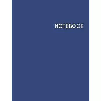 博客來-Notebook: Classic Notebook - Large (8.5 x 11 inches) -: 100 Pages ...