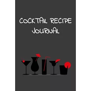 博客來-Cocktail recipe journal: Cocktail journal - Organizer for Aspiring ...