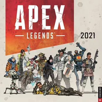 博客來-Apex Legends 2021 Wall Calendar
