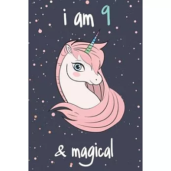 博客來-Unicorn Journal I am 9 & Magical: Best Positive Sayings of ...