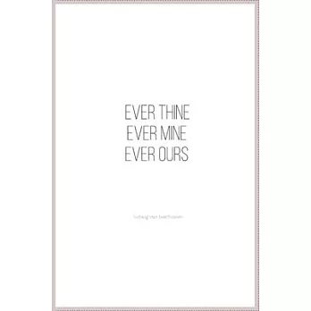 博客來-ever thine ever mine ever ours: Notebook Journal for Kids & men ...