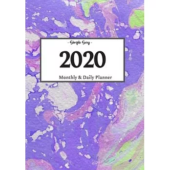 博客來-2020 Planner Daily and Monthly: On-The-Go Planner - Jan 1, 2020 to ...