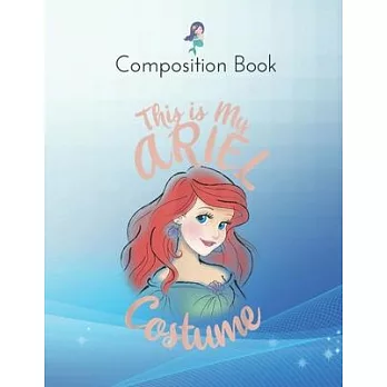 博客來-Composition Book: Disney The Little Mermaid Ariels Song Music Notes ...