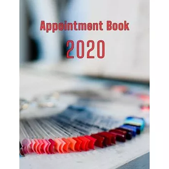 博客來-Appointment Book 2020: 52 Weeks Monday To Sunday 8.AM to 7.PM In 15 ...