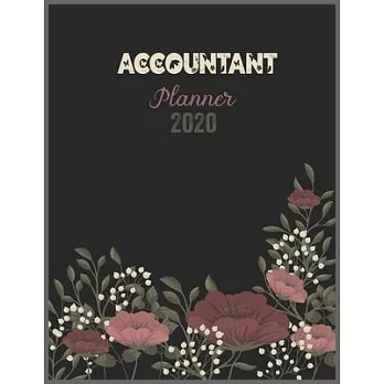 博客來-ACCOUNTANT Planner 2020: 2020 Calendar, Daily Weekly Planner with ...