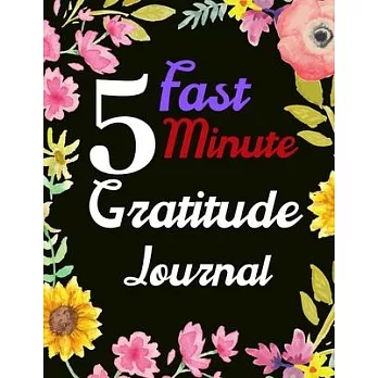 博客來-Fast 5 minute gratitude journal: A 52 Week Guide To Cultivate An ...