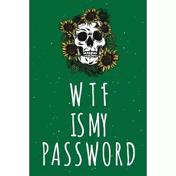 博客來-WTF Is My Password: Password Organizer Notebook: Internet Password ...
