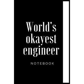 博客來-Engineer Notebook, World’’s okayest engineer Notebook, Cool ...