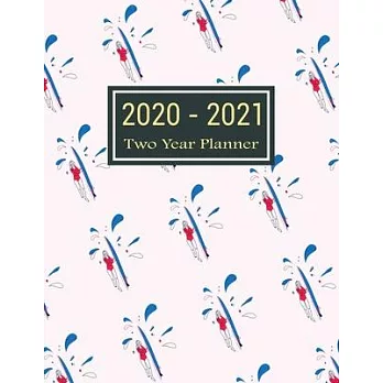 博客來-2020-2021 Two Year Planner: Women Clear Cover Two Year Planner, Two ...