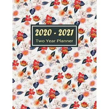 博客來-2020-2021 Two Year Planner: Beautiful Nature Two Year Planner, Two ...