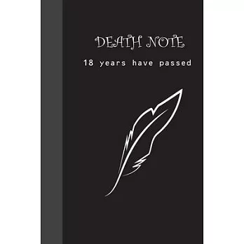 博客來-Death Note: journal for all achievements and shit for the 18 years