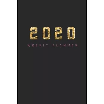 博客來-2020 Weekly Planner: Weekly Planner Calender 2020, 117 Pages, A5
