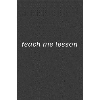 博客來-teach me lesson
