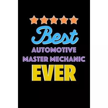 博客來-Best Automotive Master Mechanic Evers Notebook - Automotive Master ...