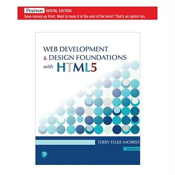 博客來-Web Development and Design Foundations with Html5 [rental Edition]