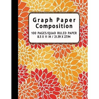 博客來-Graph Paper Composition Notebook: Grid Paper Notebook Quad Ruled 1/ ...