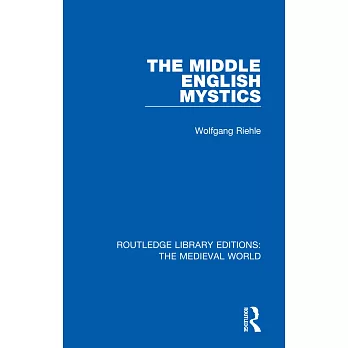 博客來-The Middle English Mystics