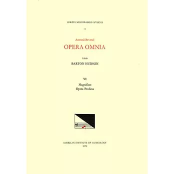 博客來-CMM 5 Antoine Brumel (Ca. 1460-Ca. 1515), Opera Omnia, Edited by ...