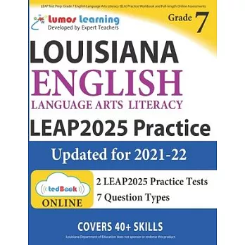 博客來-LEAP Test Prep: Grade 7 English Language Arts Literacy (ELA ...