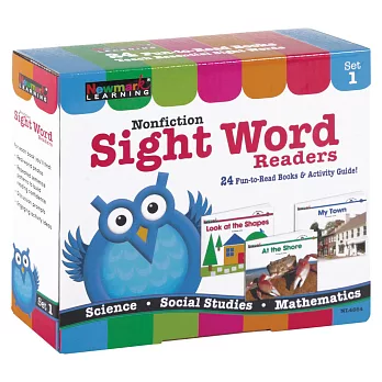 博客來-Nonfiction Sight Word Readers Set 1