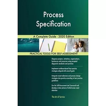 博客來-Process Specification A Complete Guide - 2020 Edition