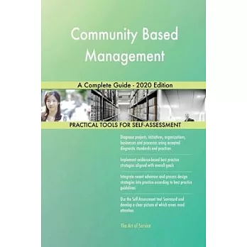 博客來-Community Based Management A Complete Guide - 2020 Edition