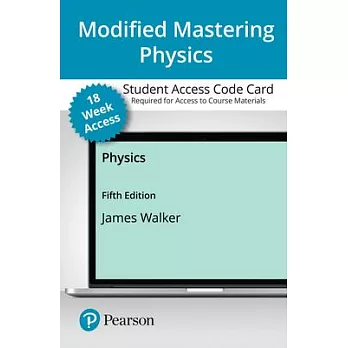 博客來-Modified Mastering Physics with Pearson Etext -- Access Card -- For Physics (18-Weeks)