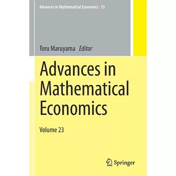 博客來-Advances in Mathematical Economics: Volume 23