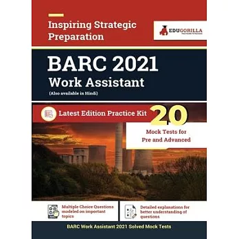 博客來-BARC Work Assistant 2020 - 20 Mock Test - Lastest Practice Kit ...