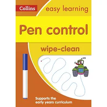 博客來-Pen Control Wipe-Clean Activity Book [With Marker]