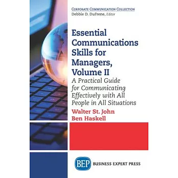 博客來-Essential Communications Skills for Managers, Volume II: A ...