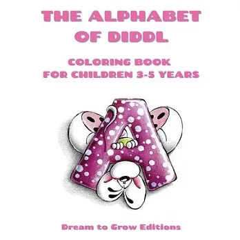 博客來-The Alphabet of Diddl: Coloring book for children 3-5 years