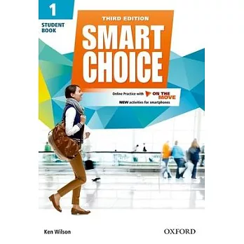 博客來-Smart Choice 3e 1 Students Book Pack