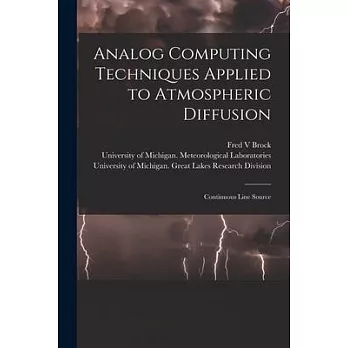 博客來-Analog Computing Techniques Applied to Atmospheric Diffusion ...