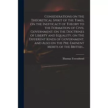 博客來-Considerations on the Theoretical Spirit of the Times, on the ...