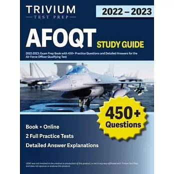 博客來-AFOQT Study Guide 2022-2023: Exam Prep Book with 450+ Practice ...