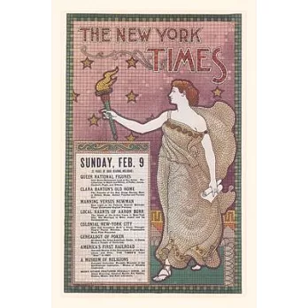博客來-Vintage Journal Times Poster