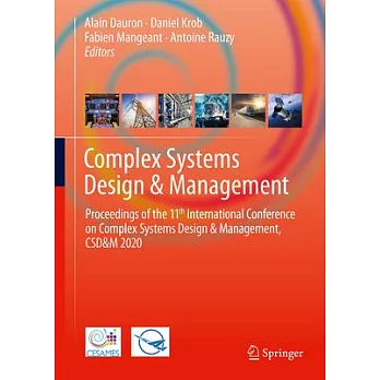 博客來-Complex Systems Design & Management: Proceedings of the 11th ...