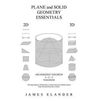博客來-Plane and Solid Geometry Essentials