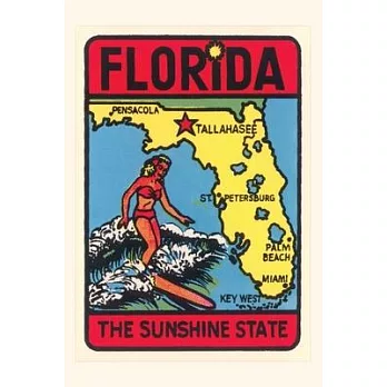 博客來-Vintage Journal Sunshine State Decal