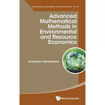 博客來-Advanced Mathematical Methods in Environmental and Resource Economics