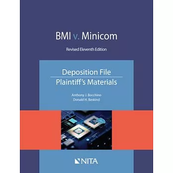 博客來-BMI v. Minicom, Deposition File, Plaintiff’s Materials,