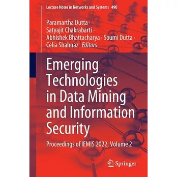 博客來-Emerging Technologies in Data Mining and Information Security ...