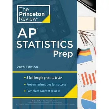 博客來-Princeton Review AP Statistics Prep, 2024: 5 Practice Tests ...