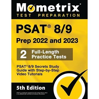 博客來-PSAT 8/9 Prep 2022 and 2023 - 2 Full-Length Practice Tests, PSAT 8/ ...