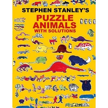 博客來-Stephen Stanley’s Puzzle Animals with solutions