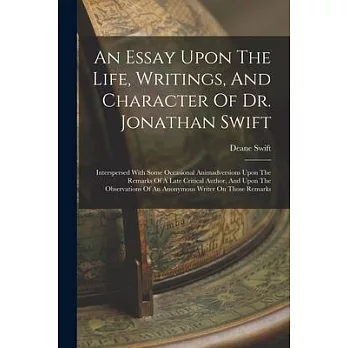 博客來-An Essay Upon The Life, Writings, And Character Of Dr. Jonathan ...