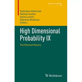 博客來-High Dimensional Probability IX: The Ethereal Volume